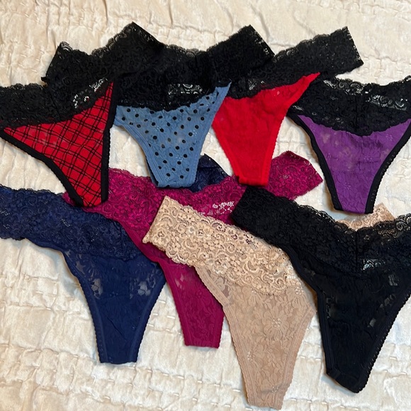 Soma | Intimates & Sleepwear | Lot Of 8 Soma Lace Thongs Sz Small ...